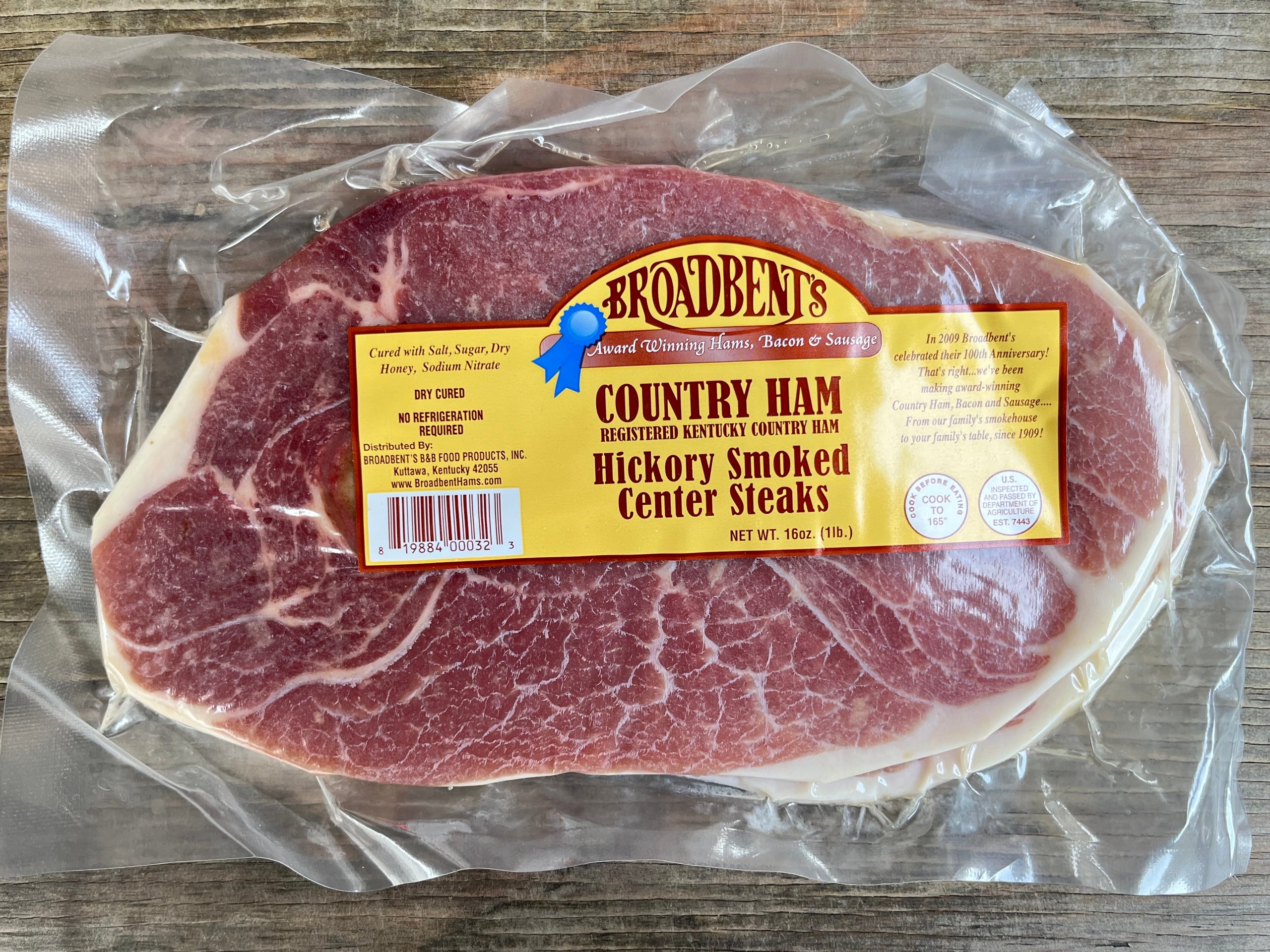 Country Ham Center Slices | The Peach Stand