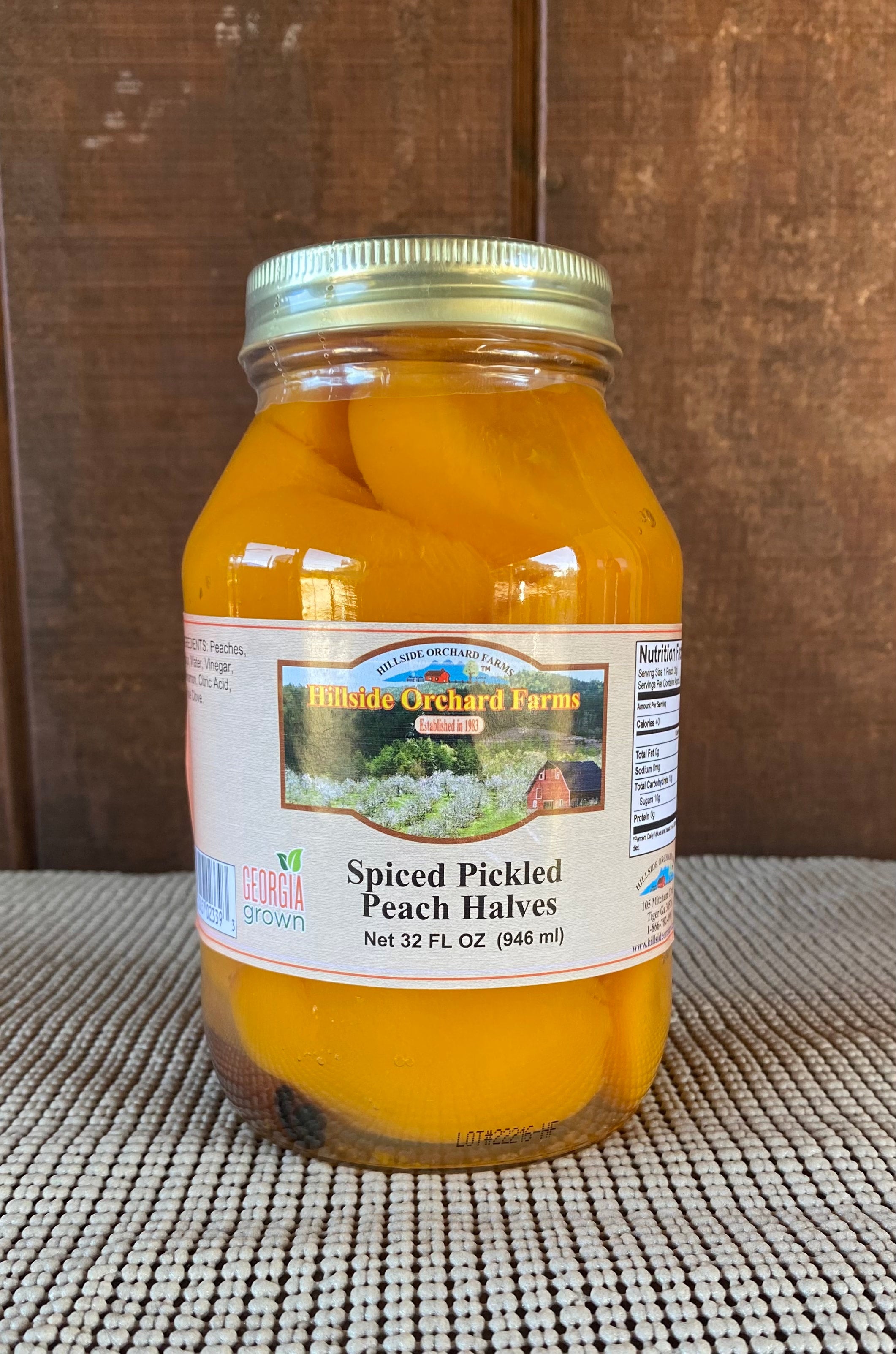 Spiced Pickled Peaches | The Peach Stand